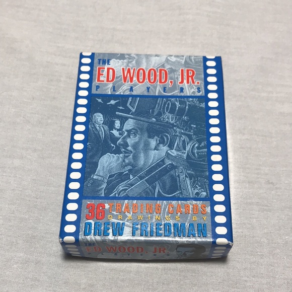 Ed Wood Jr | Other | Rare Ed Wood Jr Players 36 Trading Cards 2nd ...